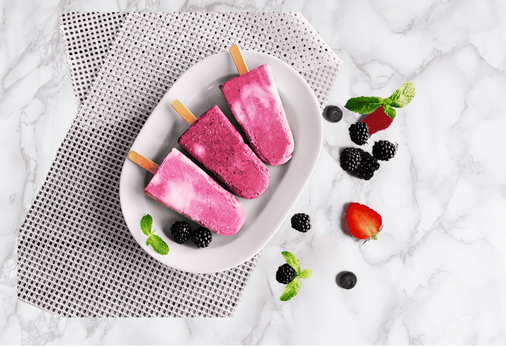 3-ingredient froyo popsicles - Ryann, The Prenatal Nutritionist